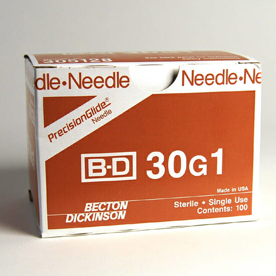 BD PrecisionGlide 30g 1” Needle – MedLab International